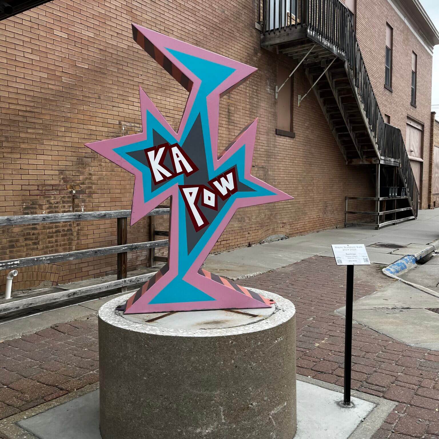 Sculpture Walk - Wayne America